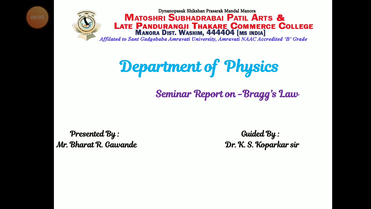 Ppt on braggs law