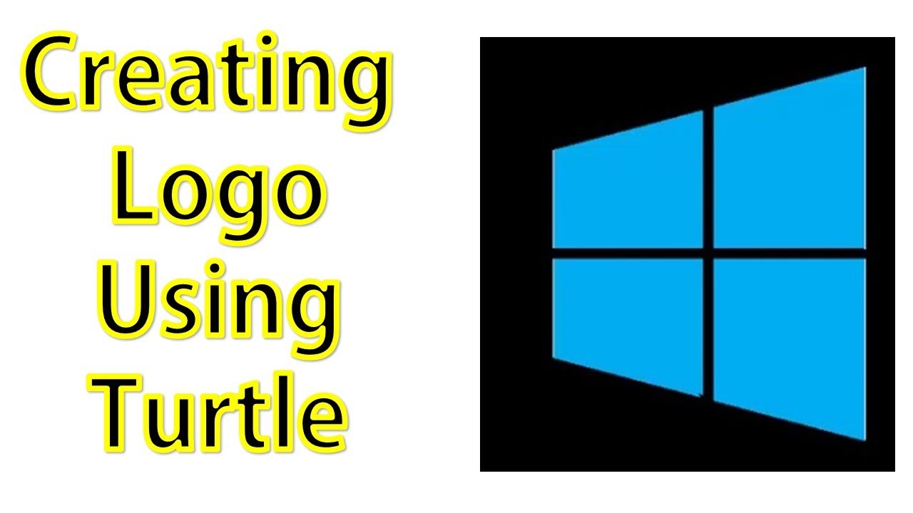 Create Windows Logo using Python Code