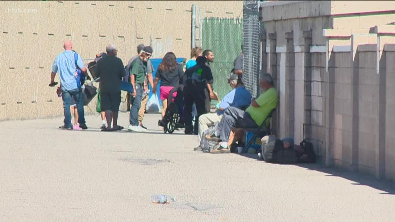 Helping the homeless during the heat wave