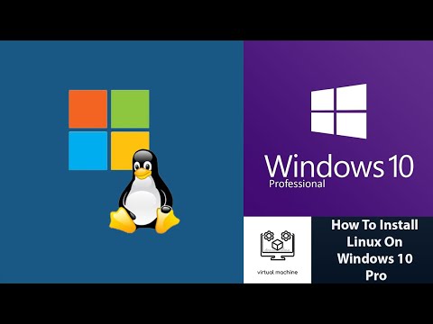 How To Install Linux On Windows 10 Pro