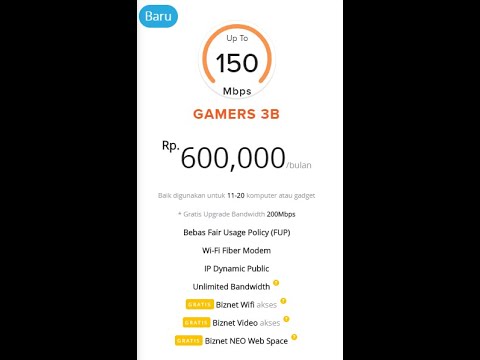 Review Layanan Internet Biznet Home dari Biznet | Paket Gamers 3B | Indonesian ISP | Fast Internet |