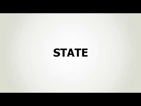 How to Pronounce State