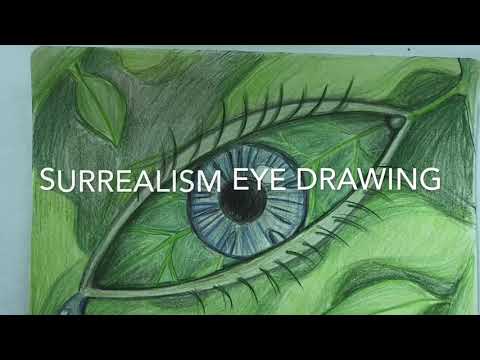 Surrealism Eye Drawing