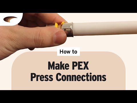 How to Make PEX Press Connections