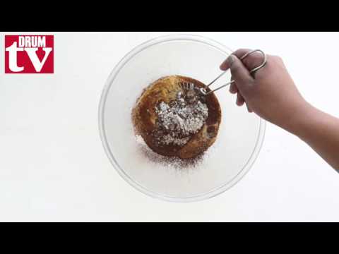"You are welcome" microwave pudding