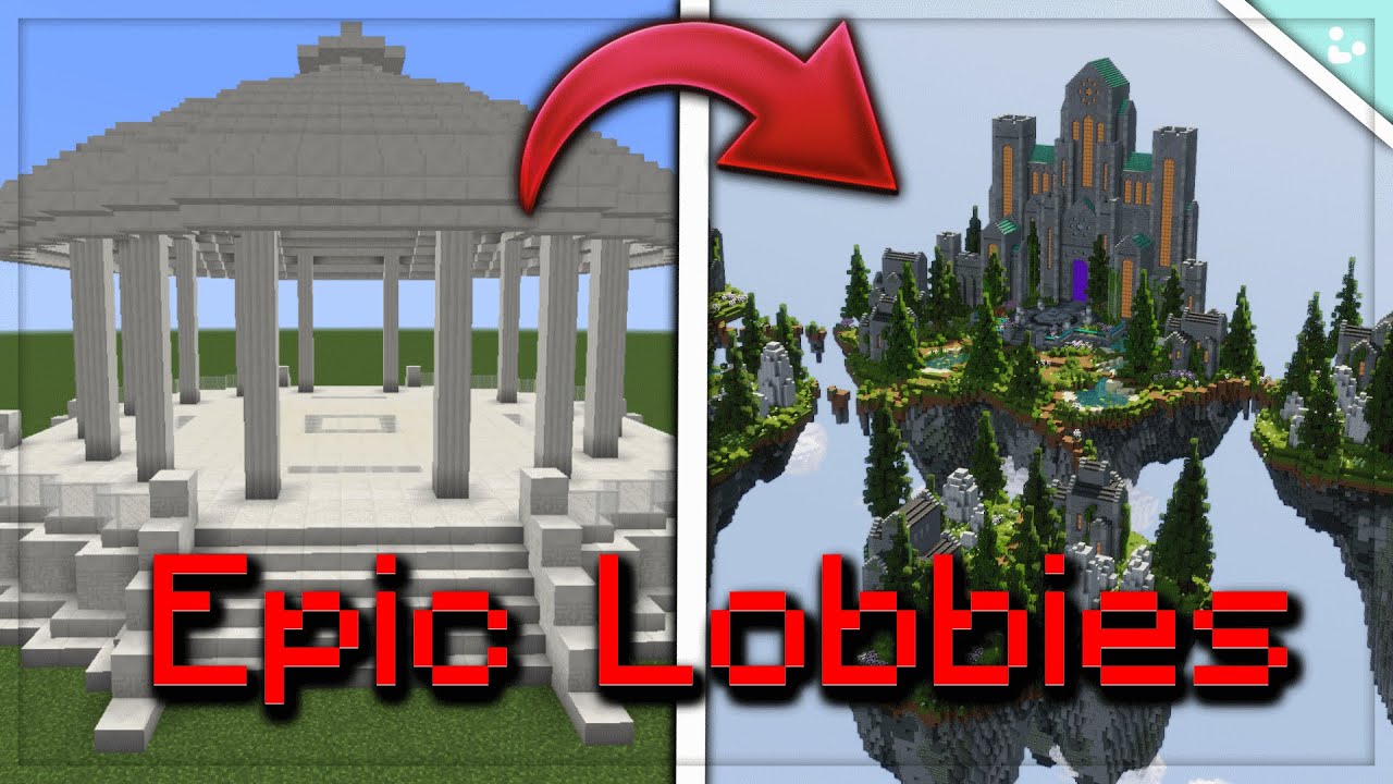 How To Make Minecraft Lobbies - Building Tutorial