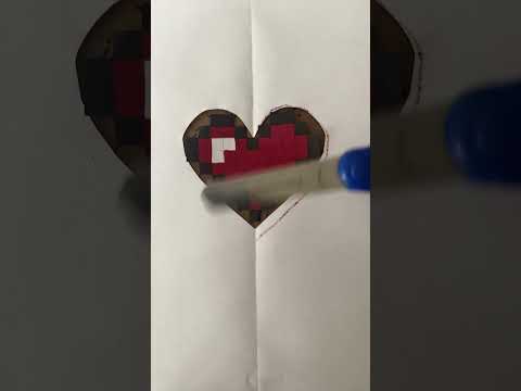 ❤️Pixel Ideas♥️ #heart #pixel #art #pixelart Credit to @PaperStoryBox