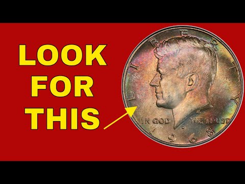 Valuable Kennedy half dollars to look! 1968 D half dollars you should know about!