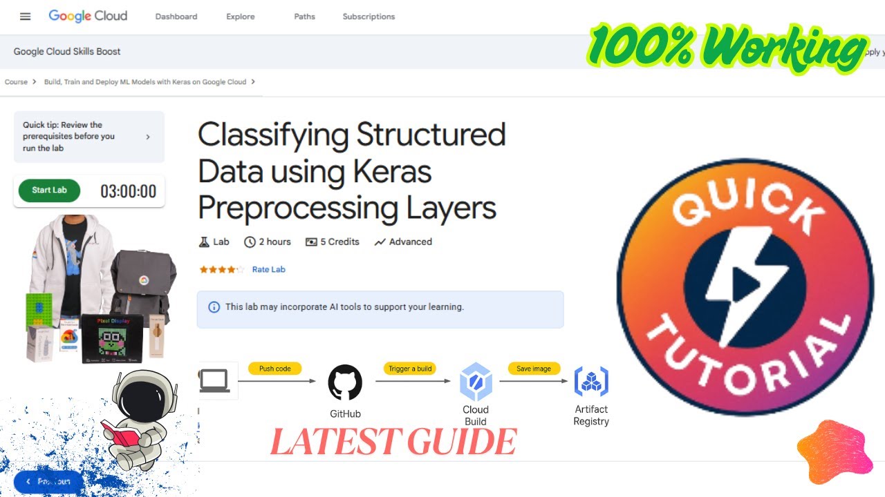 Classifying Structured Data using Keras Preprocessing Layers | With Explanation| #qwiklabs #coursera