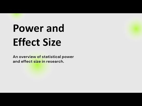 Power & Effect Size Explained | Understand Research Strength & Sample Size