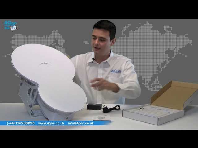 Ubiquiti airFiber 24 GHz Point-to-Point Radio - Single Unit