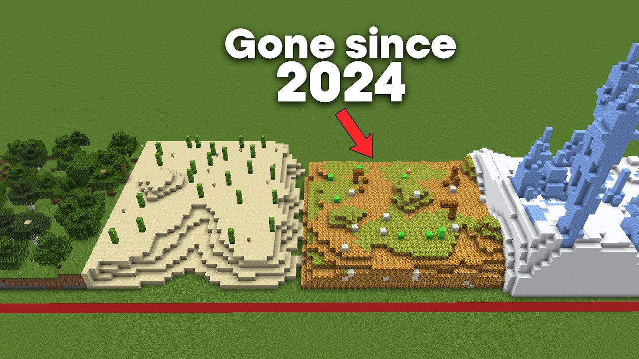 Every Biome Mojang Removed From Minecraft (And Why)