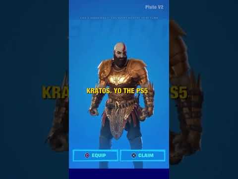 Buying Kratos From The Fortnite Item Shop!
