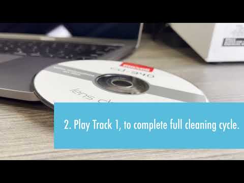 CD Lens Cleaner - Quick Start Guide