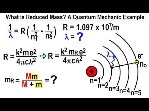 Astrophysics: Binary Star System  (34 of TBD) What is Reduced Mass? A Quantum Mechanic Example