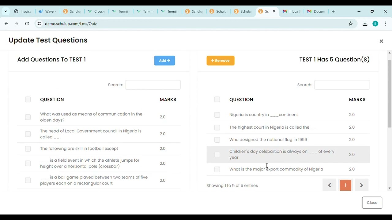 HOW TO SET CBT ON SCHULUP