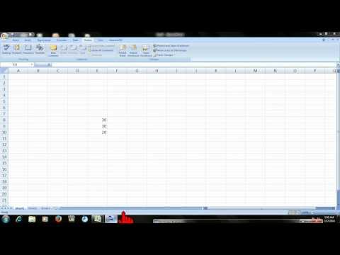 Microsoft excel shortcut keys : How to calculate sum or plus
