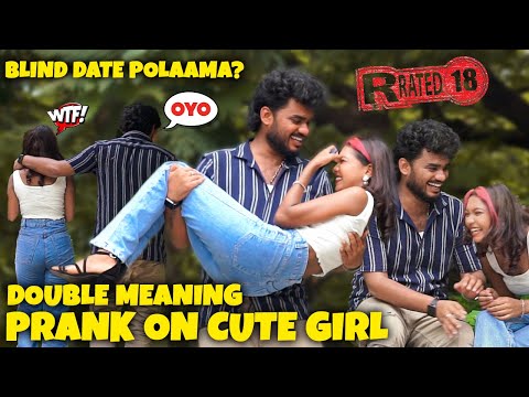Blind Date போறோம்🙈Double Meaning Prank On Cute Girl🥵 @Nellai360