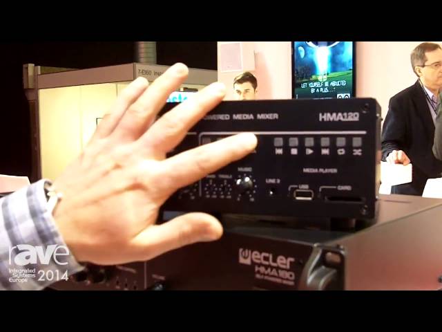 Mixer Amplifier HMA 120 ECLER - Graffiti Audio Pro