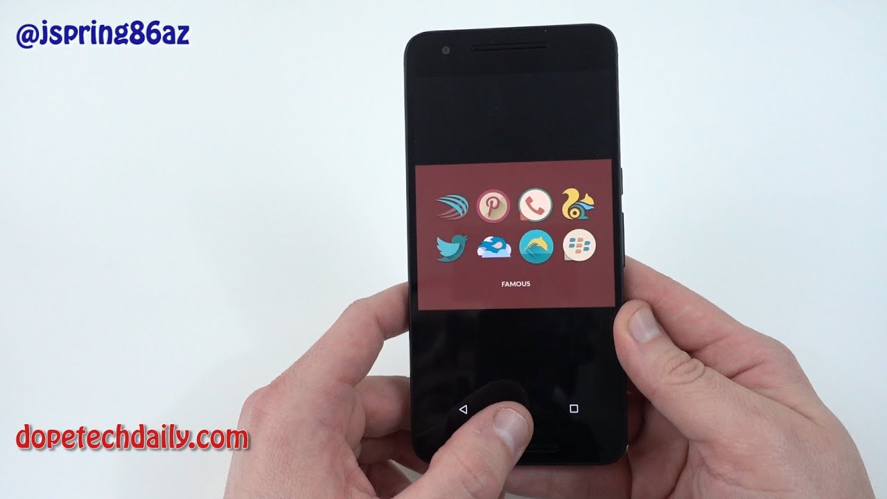 Top 5 Icon Packs for Android-January 2016!