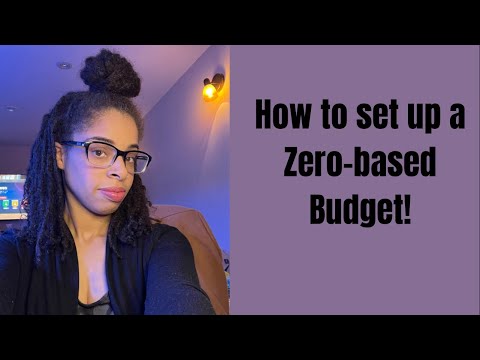 How to set-up a zero-based budget // Dave Ramsey Inspired // Debt free journey edition