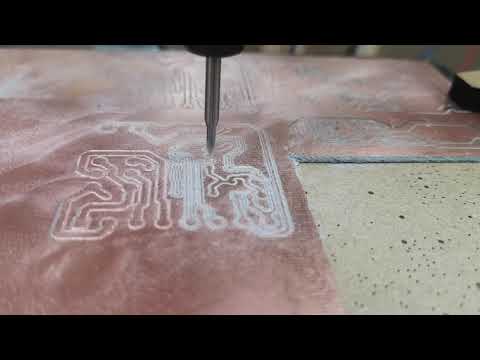 CNC 3018 upgrade with BLDC motor spindle with ER8 spring collet chuck ...