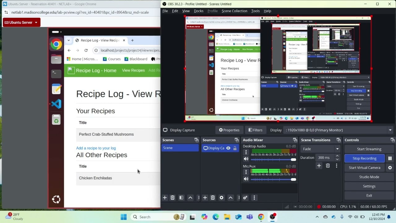 Project4 screencast  PHP Web Development with MySQL