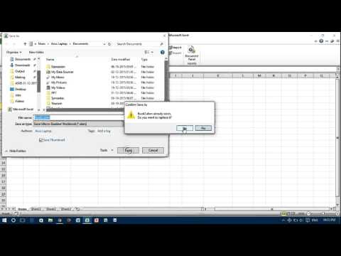 Turn on Required Settings in Excel Macro
