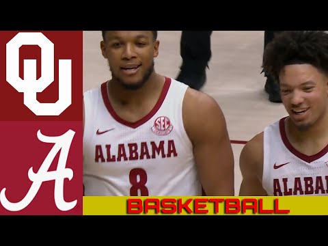 #12 OKLAHOMA vs #5 ALABAMA Basketball Game Full Highlights 2025
