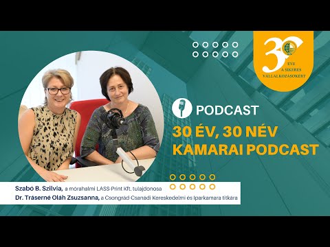 30 év, 30 név Kmarai Podcast – LASS-Print