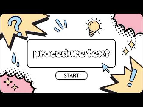 Procedure Text How to Make Fried Egg