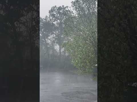 Raining in Lufkin, Tx #rain #shortsvideo #viral #countrylife #shorts