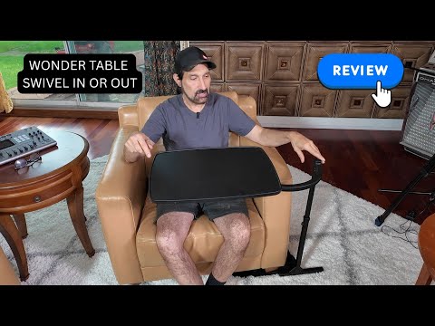 Stander Wonder Tray, Adjustable Swivel Table, Large Laptop Stand, Couch Desk, Side Table