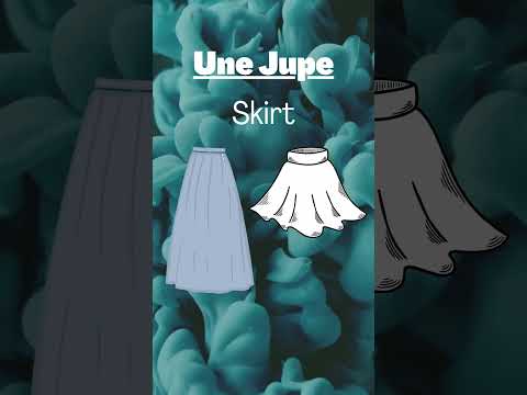 Learning French Words: Clothes