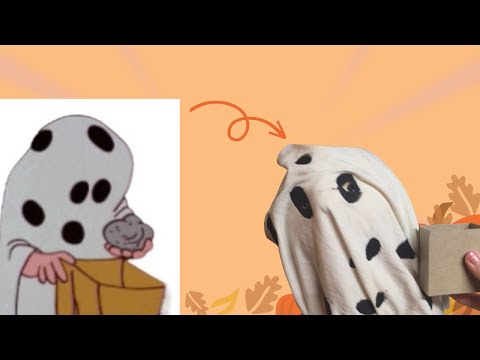 Let’s Make Charlie Brown’s Halloween Costume In Real Life! #peanuts #halloween #charliebrown