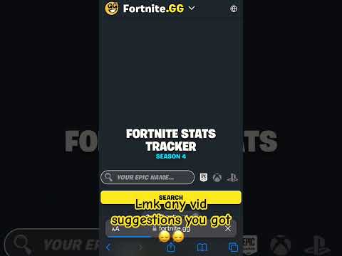 How to see your Fortnite stats ViA FORTNITE.GG 📚(a silent tutorial)
