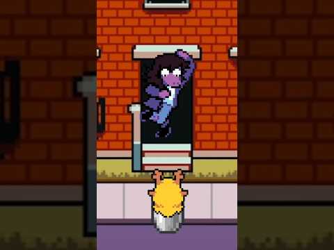 Noelle is Stuck in a Bucket. #deltarune #shorts
