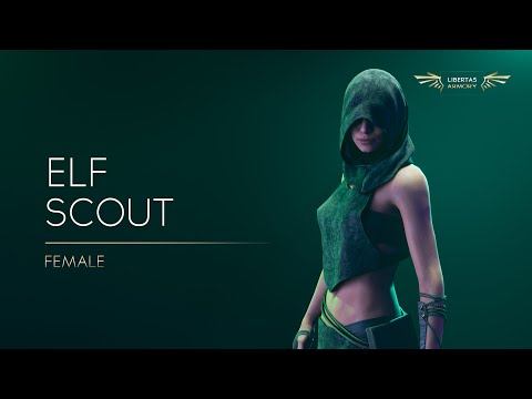 Elf Scout - Female Pack - Character Creator/Outfit - Reallusion Content ...