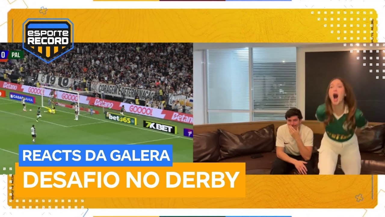 Fan Reactions: Corinthians and Palmeiras fans challenge each other on Derby Day