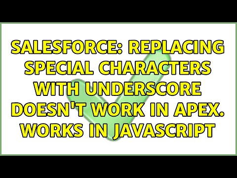 Salesforce: Replacing special characters with underscore doesn't work in apex. Works in Javascript
