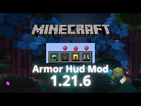Armor Hud Mod For Minecraft 1.21.6 Java||Fabric