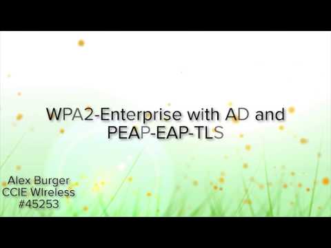 WPA2-Enterprise with Active Directory and PEAP-EAP-TLS