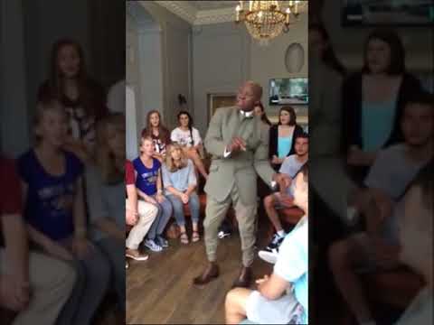 Chris Eubank Sr dancing