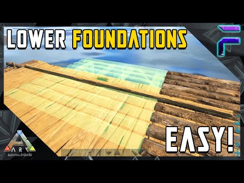Steam Community :: Video :: HOW TO LOWER FOUNDATIONS ON RAFT EASY!- Ark: Survival Evovled