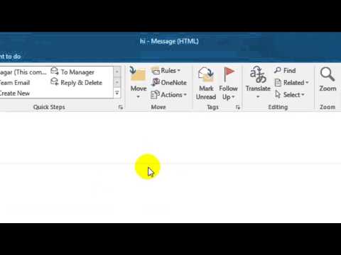 How to recall mail in Outlook