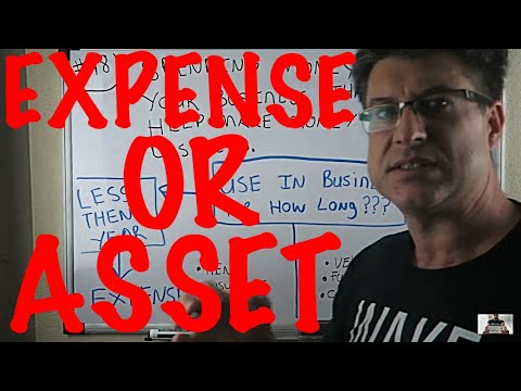 Accounting for Beginners #98 / IS IT AN ASSET OR EXPENSE / DEPRECIATION EXPENSE / ACCOUNTING
