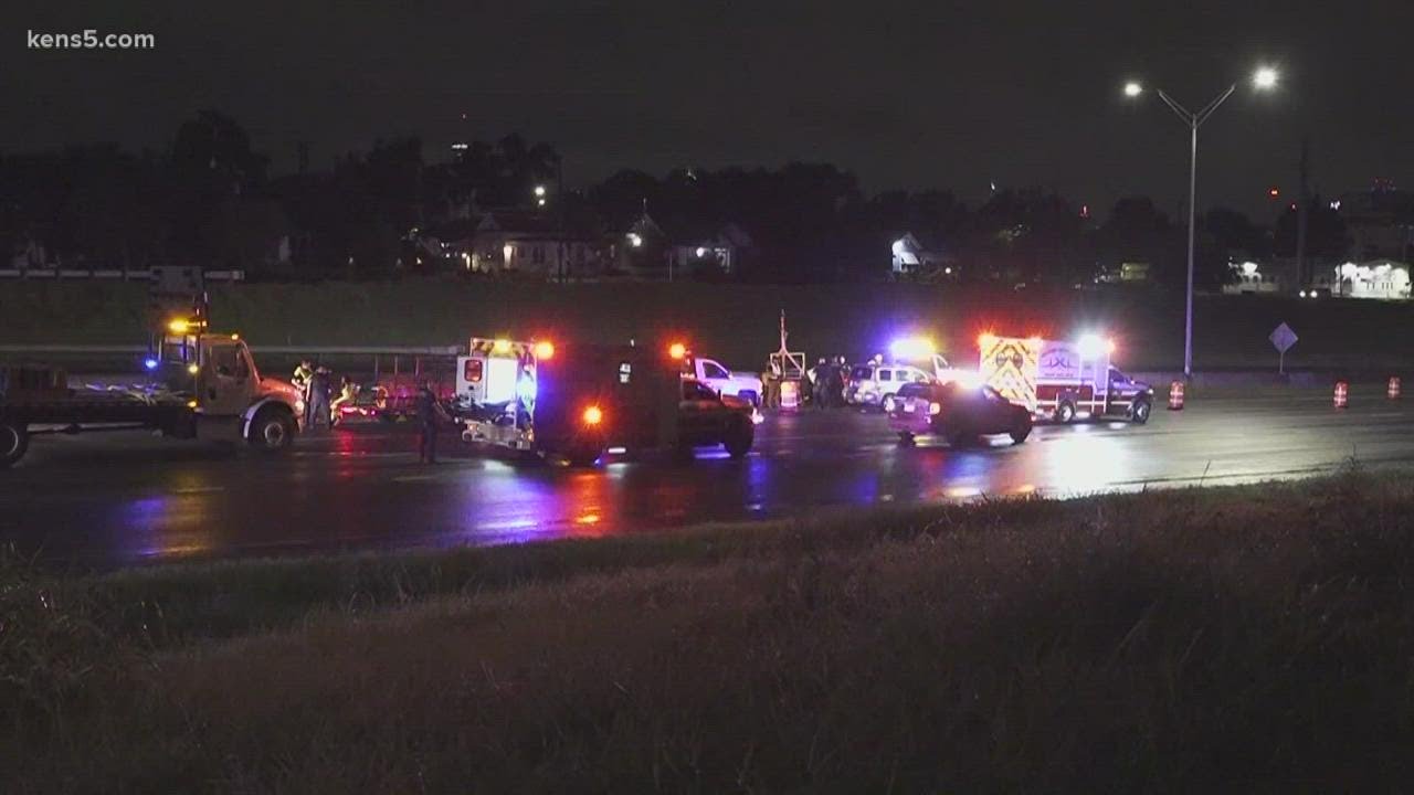 Three construction workers hit when car plows into convoy near downtown, police say