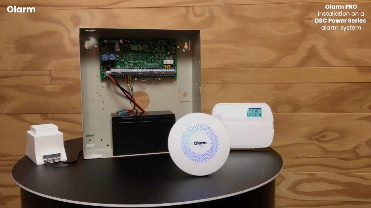 Olarm PRO and DSC Power Series Installation