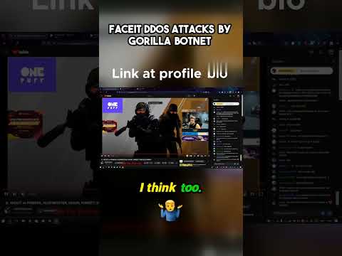 🔥 Faceit DDoS Attacks By Gorilla Botnet 🔥#csgo #cloudflare CLOUDFLARE BYPASS #ovh OVH BYPASS #botnet