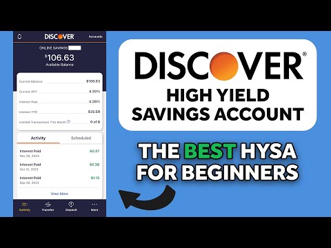 🟠Discover High Yield Savings Account Review - Worth it in 2024? 💵 Best High Yield Savings Account